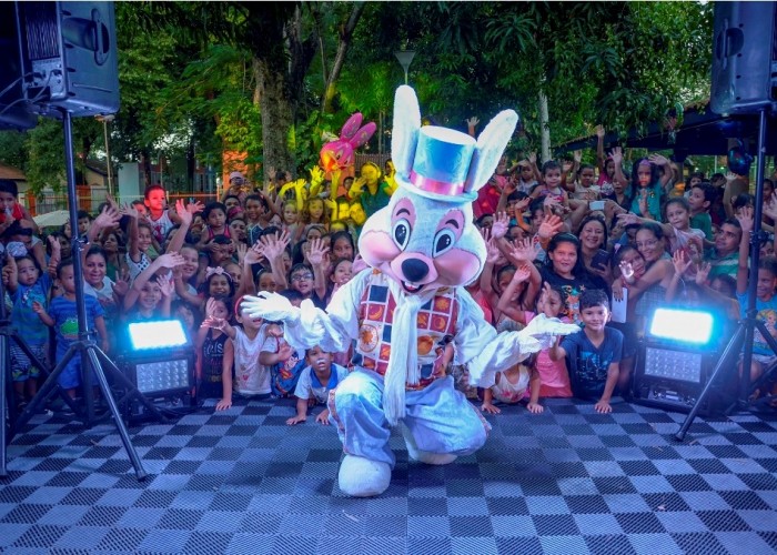 Páscoa no Parque tem chegada do coelhinho e espetáculo teatral “O ... Páscoa no Parque tem chegada do coelhinho e espetáculo teatral “O ...
