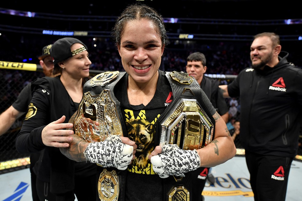 Amanda Nunes diz que já pode ter contraído o covid-19: Amanda Nunes diz que já pode ter contraído o covid-19: